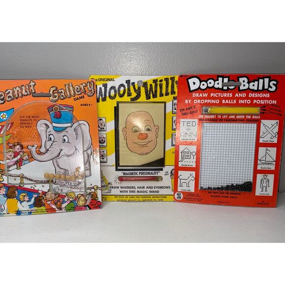 Smethport Specialty Company | Games | Vtg Magnetic Drawing Doodle Board ...